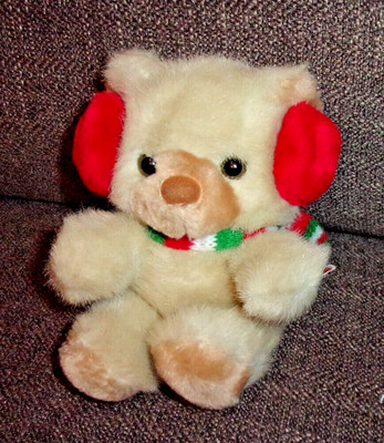 Russ Tuff Teddy Bear Plush Earmuffs 6 Inch Stuffed Animal Toy | eBay