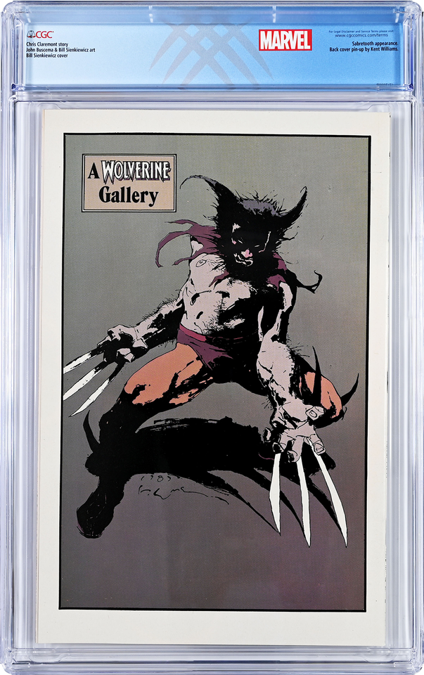 Wolverine #10 (1989) CGC 9.6, ⭑ Mint Case! ⭑ Custom Wolverine Label ...