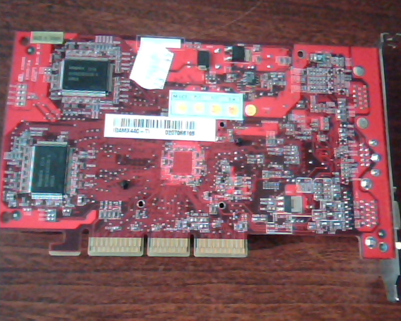 AGP card 8866 Ver 100 G4MX440-T 0207068198 VGA TV-out N1996 MSI | eBay