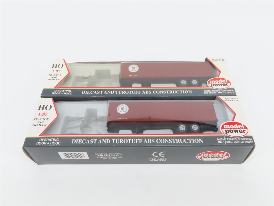 LOT of 6 HO Scale Model Power Pennsylvania Standard Box Container ...