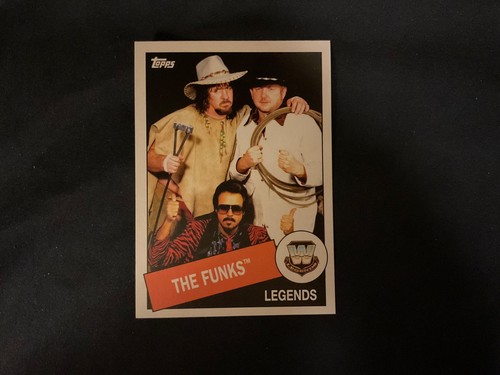 WWF THE FUNKS 2015 TOPPS LEGENDS WRESTLING CARD TERRY FUNK & HOSS ...