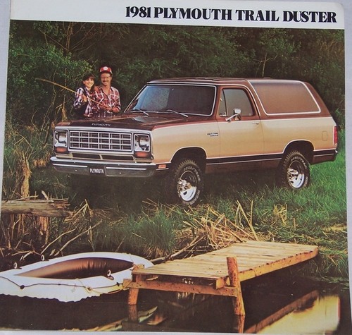 1981 81 Plymouth Trail Duster original sales brochure | eBay