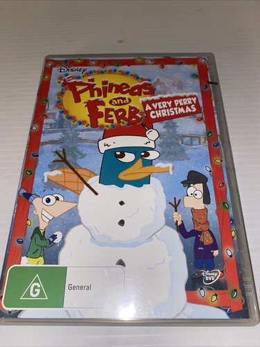 PHINEAS AND FERB: A VERY PERRY CHRISTMAS Dvd NEAR MINT Free Post | eBay ...