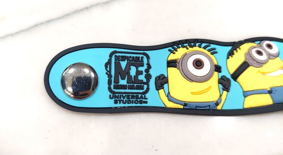 MINIONS DESPICABLE ME BRACELET 'Charlie' name, UNIVERSAL STUDIOS ...