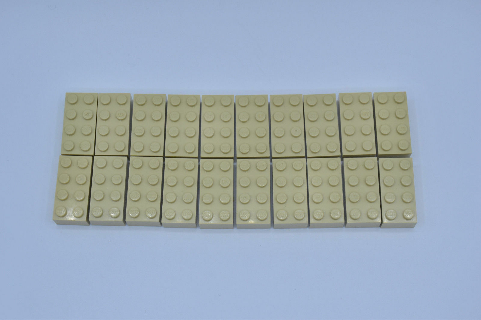 LEGO 20 x Basisstein 2x4 beige tan basic brick 3001 4114319 | eBay