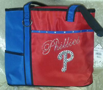 Philadelphia Phillies Blinged Rhinestone MLB Purse Tote Bag ~NEW~ | eBay