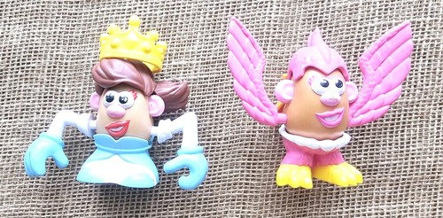 2 Playskool Mrs Potato Head Bird & Princess 4" | eBay