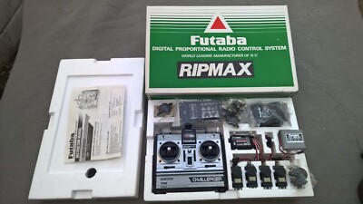 FUTABA CHALLENGER Transmitter Controller set receiver servo tank heli ...