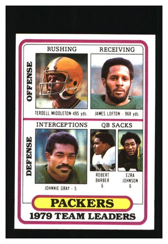 1980 Topps #303 Green Bay Packers Team Leaders NM | eBay