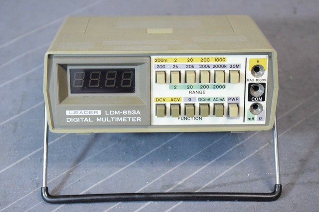 Leader Ldm-853a Digital Multimeter With Fast for sale online | eBay