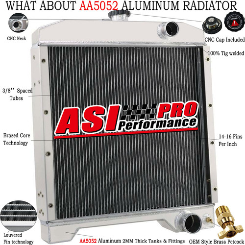 A172038 Tractor Radiator Fits Case Backhoe 580 580k Series I II III ...