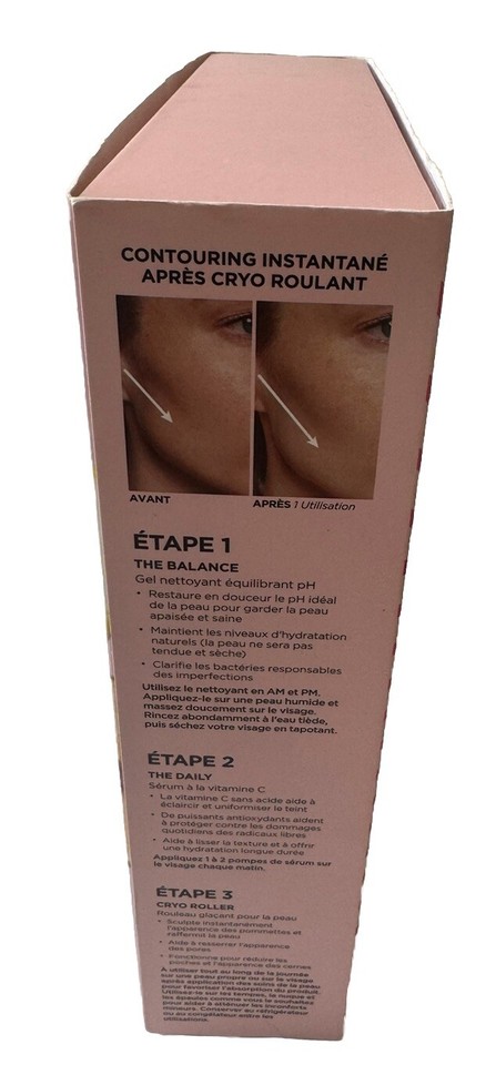 New BeautyBio Cryo Skin Dual-Ended Roller For Eyes, Face And Body Set ...
