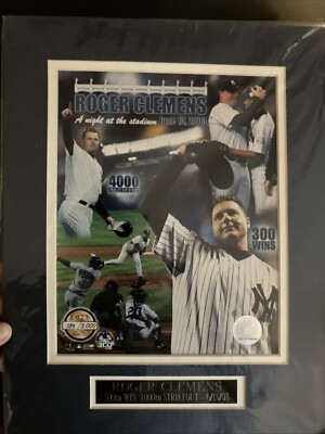 Roger Clemens A Night At The Stadium June 13,2003 #589 | eBay