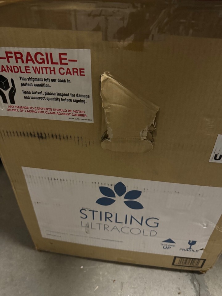 Stirling ULT25NEU Portable Freezer - Green/White | eBay