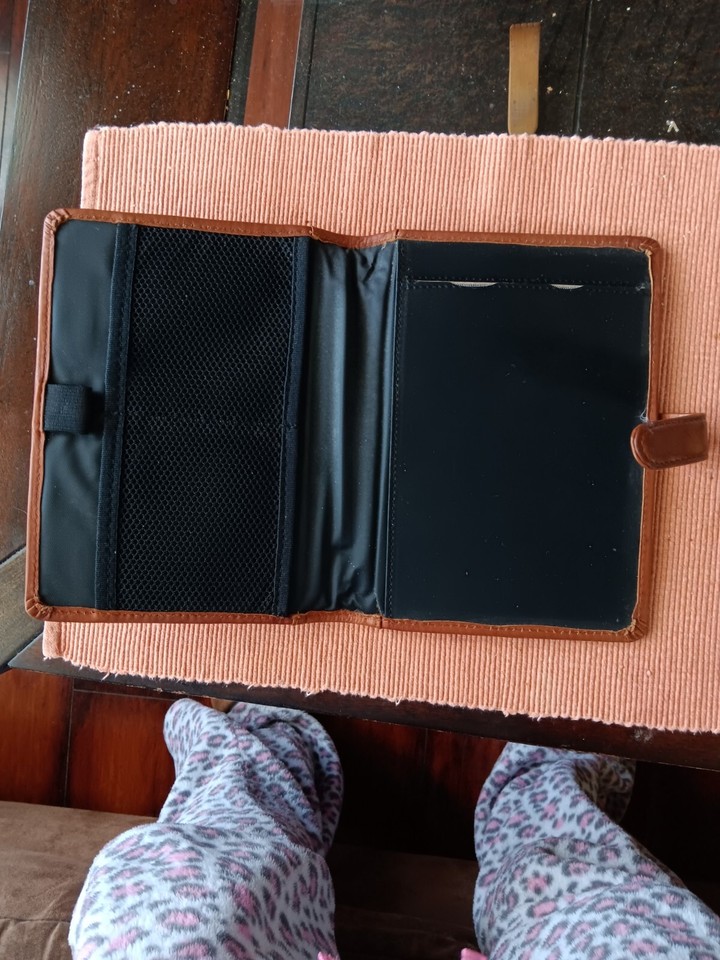 brown leather secretary planner | eBay