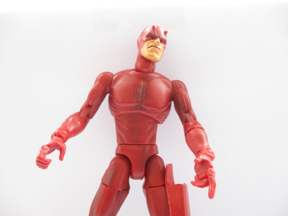 Daredevil 6" action figure 2001 ToyBiz Marvel Legends Spiderman ...