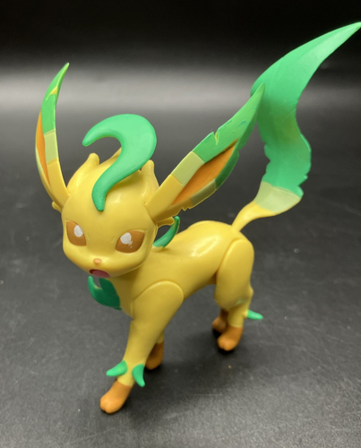 Pokémon Battle Figures Leafeon 2021 Action Figure Toy Articulate ...