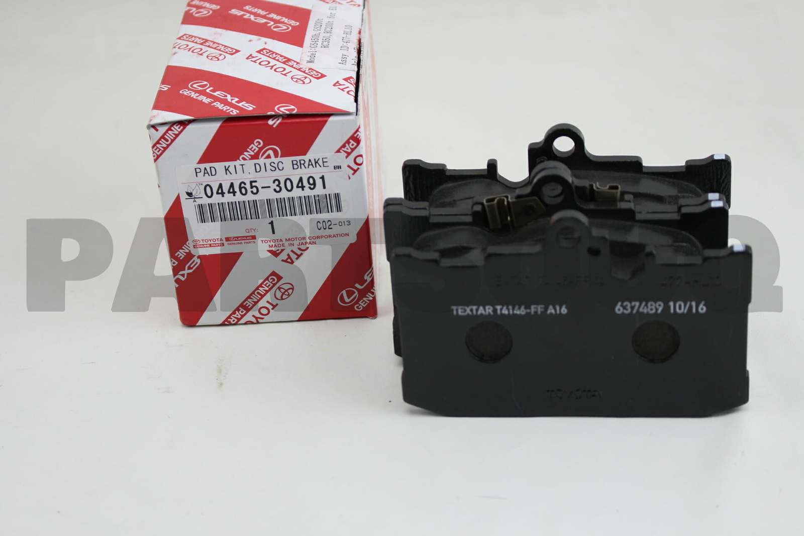 0446530491 Genuine Toyota PAD KIT, DISC BRAKE 04465-30491 | eBay