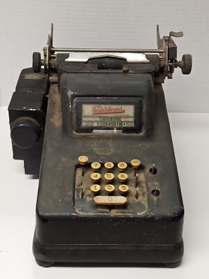 Vintage Sundstrand Speed Adding Machine for Parts or Restoration | eBay