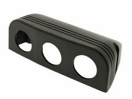 Triple Surface mount panel face plate housing suit cig socket USB Acc ...