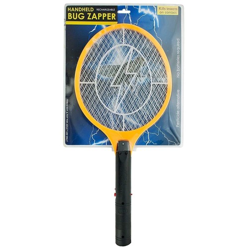 Rechargeable Electric Mosquito Fly Swatter Zapper Pest Insect Tennis ...