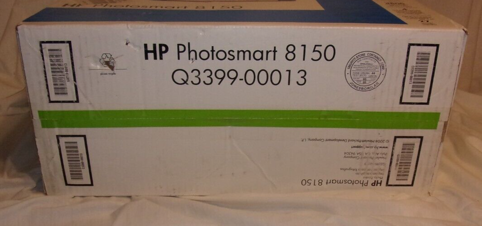 HP Photosmart 8150 New in Factory Sealed Box | eBay