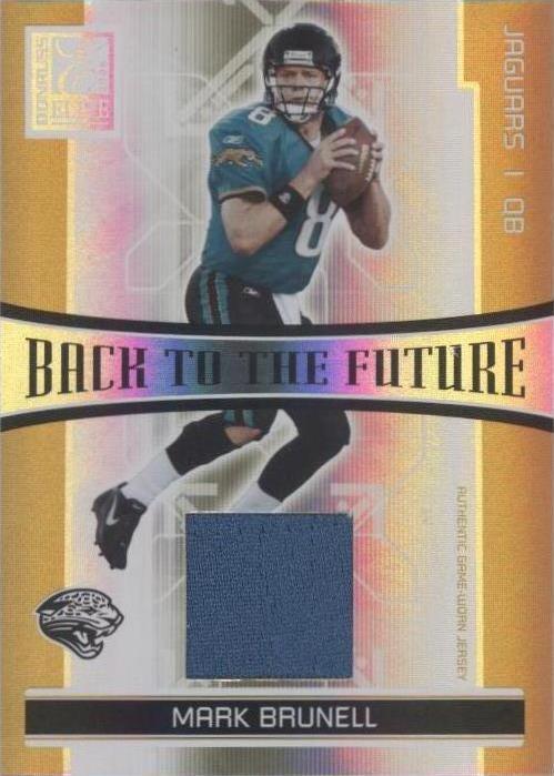2006 Donruss Elite - Back to the Future Mark Brunell, Byron Leftwich # ...