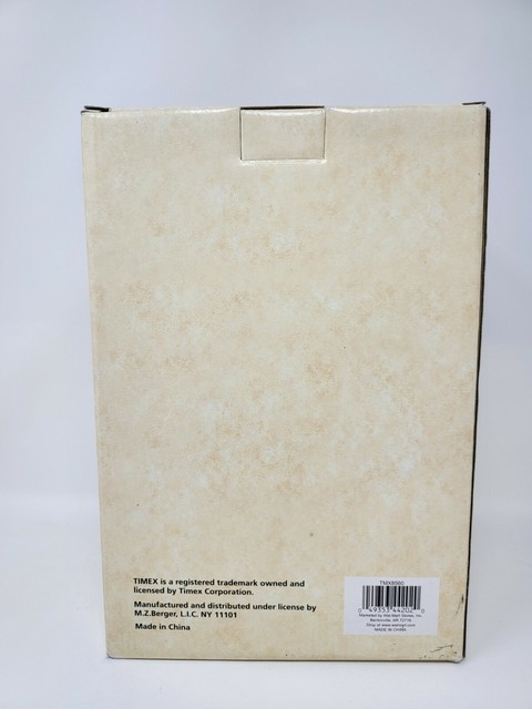 Timex Anniversary Chime Clock Westminster Chime Metal Base and Dial ...