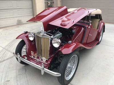 MGTC Bonnet Supports, MG TA TB TC TD, easy install | eBay