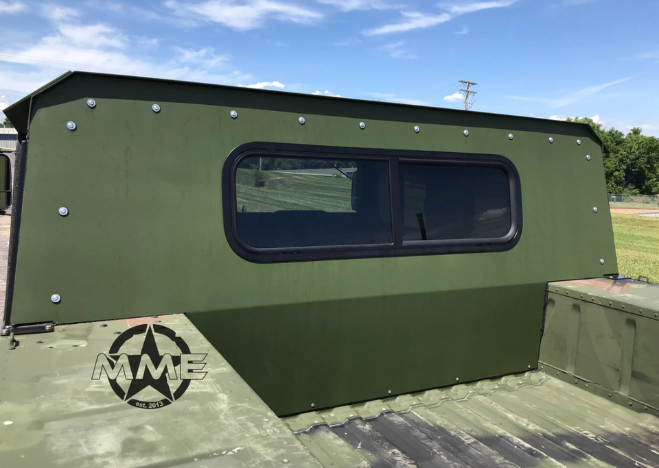 1/8" Aluminum 4-Person Hard Top Kit for HMMWV / Humvee / Hummer – Made ...