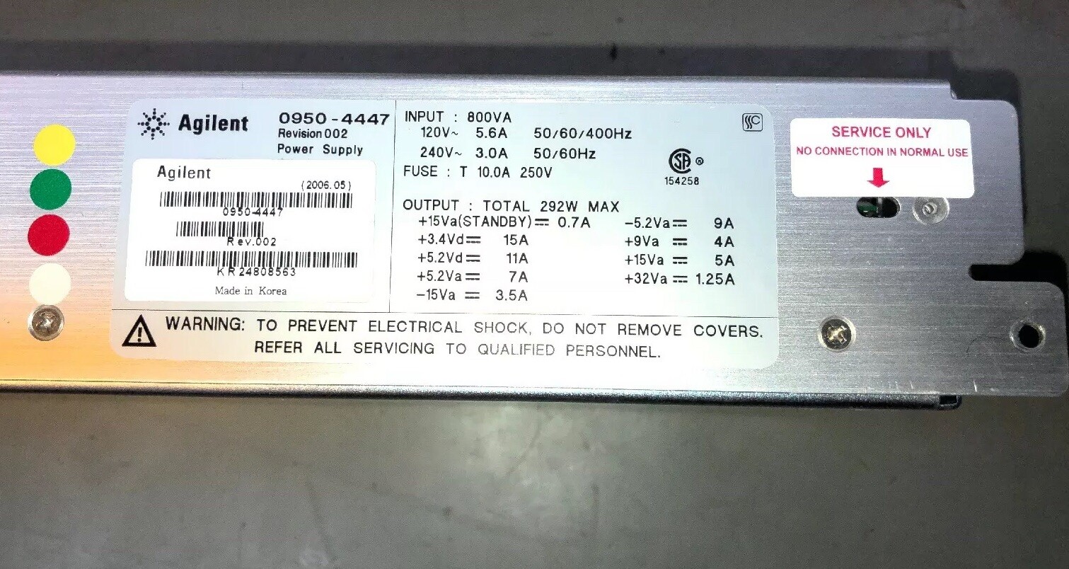 Power Supply Repair SERVICE for AGILENT PSA E4440A E4448A 0950-4447 /0950-3484 | eBay