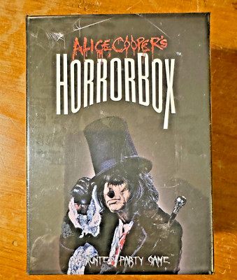 Alice Coopers Horror Box, A Haunted Card Party Game Night Scary NEW ...
