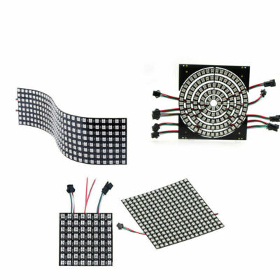 5V WS2812B IC LED Angel Eyes Ring Module Light Halo 5050 RGB Circle ...