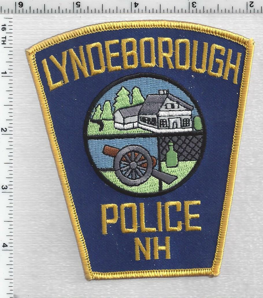 Lyndeborough Police (New Hampshire) 1st Issue Shoulder Patch | eBay