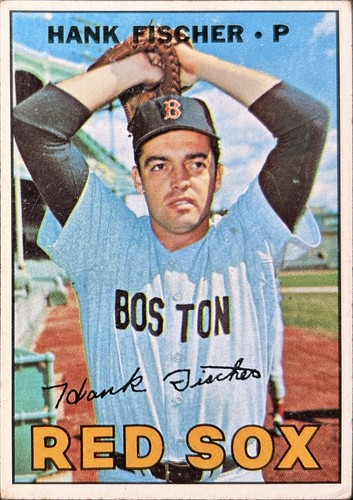 1967 Topps - Hank Fischer #342 - Boston Red Sox - EX | eBay