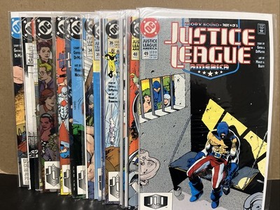 Justice League America Lot 20 Issues NM DC Comics 1989 Partial Run #26 ...