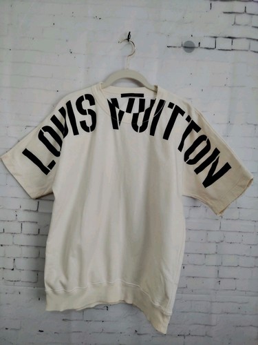 LOUIS VUITTON FRGMT design Logo T-shirt Sz Medium Auth Men Limited ...