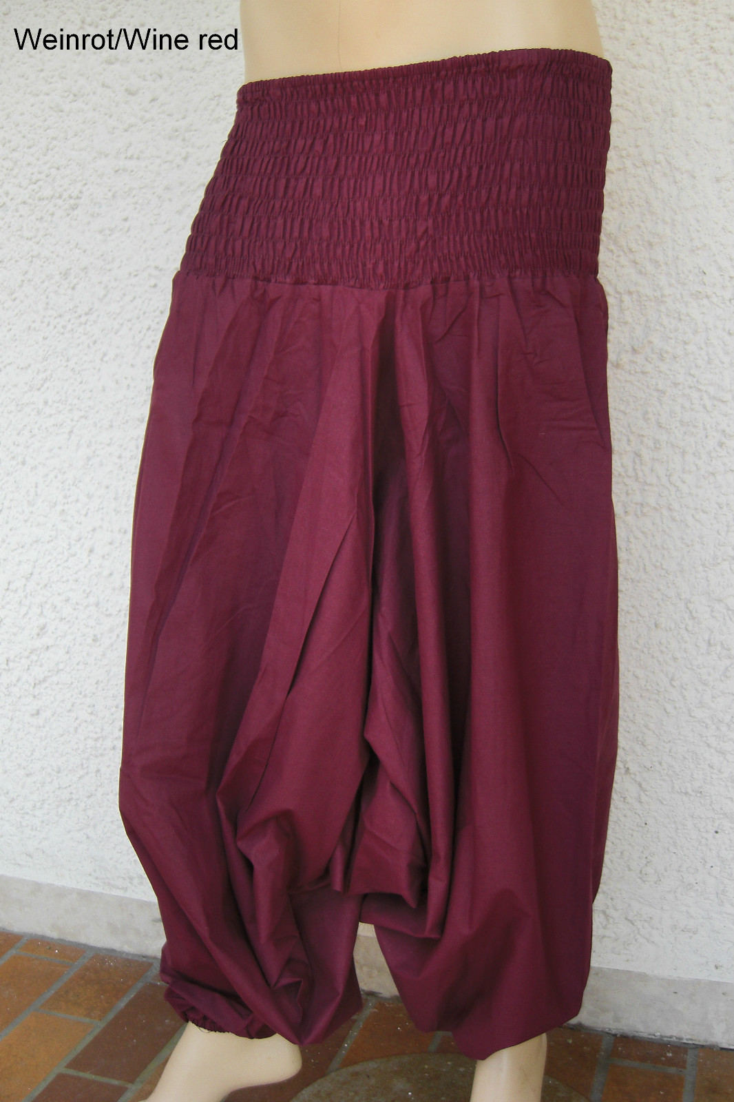 Pump-Aladin-Hose Harem pants pantalon goa ethno hippie indien inde ...