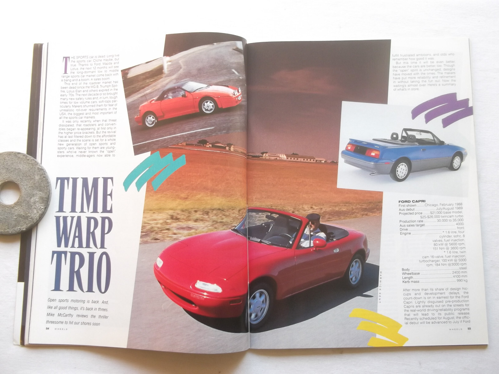 1989 Magazine VN SV89 Holden Commodore EA APV Ford GSR Galant Volvo 740 ...