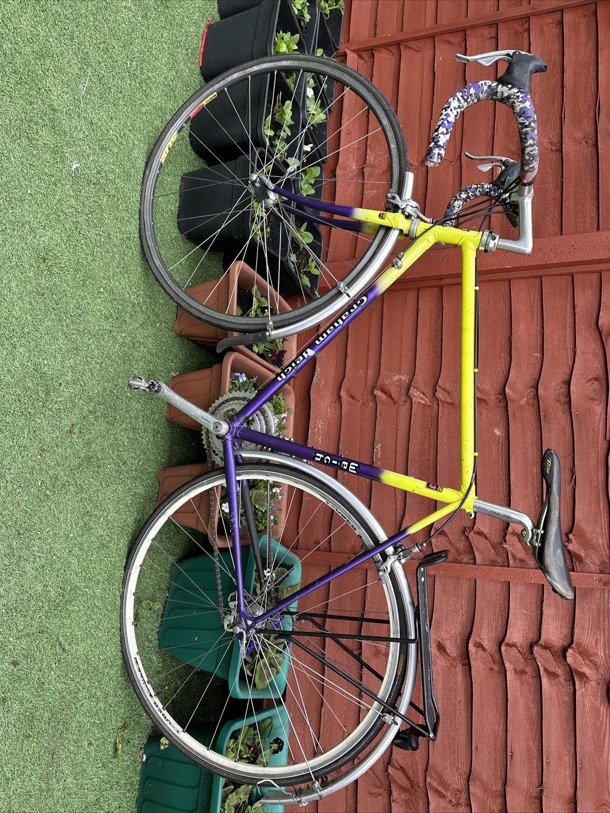 Vintage Graham Weigh Reynolds 653, Campagnolo Athena. Frame Size 56 CM ...