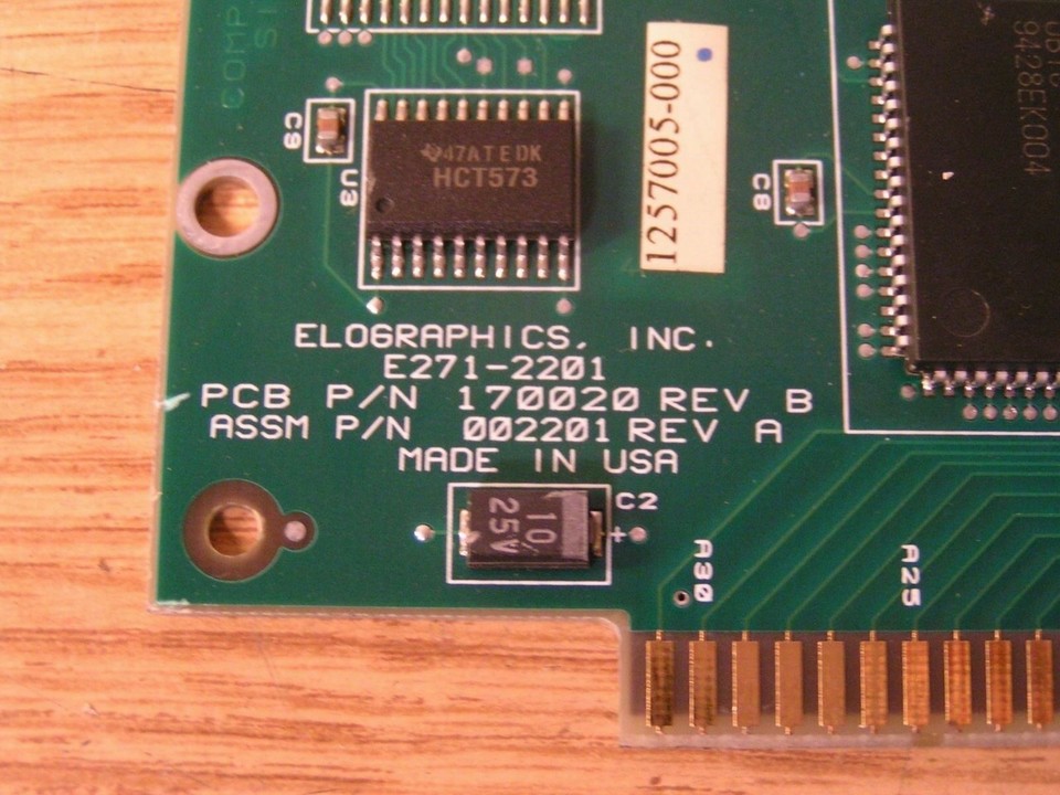 ELOGRAPHICS E271-2201 PCB P/N 170020 REV B ~ | eBay