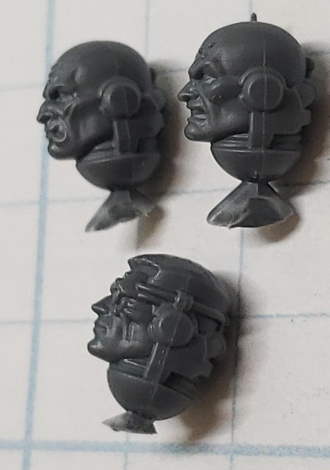 Warhammer 30K Space Marine Bits Mark III Command Squad Bare Veteran ...