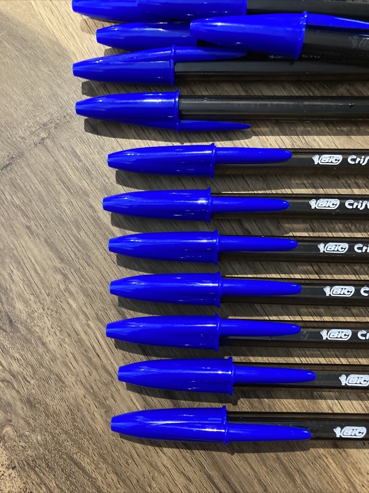 Bic Cristal 1.6mm Bold Blue Ballpoint Pens ( PKT 20 )BIC LARGE RANGE ...