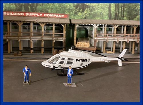 MOTOR MAX / SUPER FLIGHTS _ HO SCALE _ POLICE / PATROL _ HELICOPTER | eBay