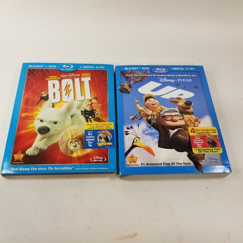 Bolt & Up (Blu-ray) Lot of 2 Bluray Moviess Disney Slipcovers ...