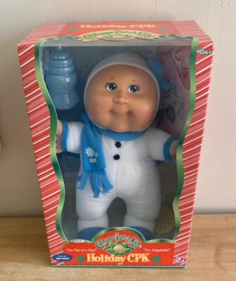 NEW CABBAGE PATCH KIDS HOLIDAY CHRISTMAS CPK 11" SOFT BABY DOLL W ...