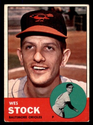 1963 Topps Baseball #438 Wes Stock GD | eBay