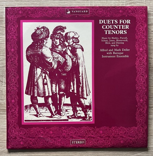 VANGUARD VSL 11047 / DUETS FOR COUNTER TENORS / ALFRED & MARK DELLER ...