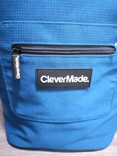 CleverMade Wine Bottle and 6 Pack Cooler Bag Insulated Tote with ...