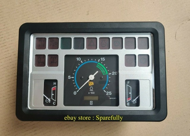 JCB 3cx Backhoe Parts Dash Instrument Panel Part No.704/22500 332/y2740 ...